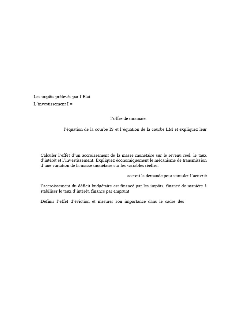 TD2 Macro 2 - 2021 | PDF