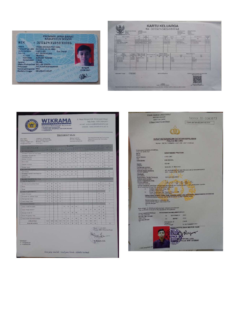 Berkas Lampiran-1 | PDF