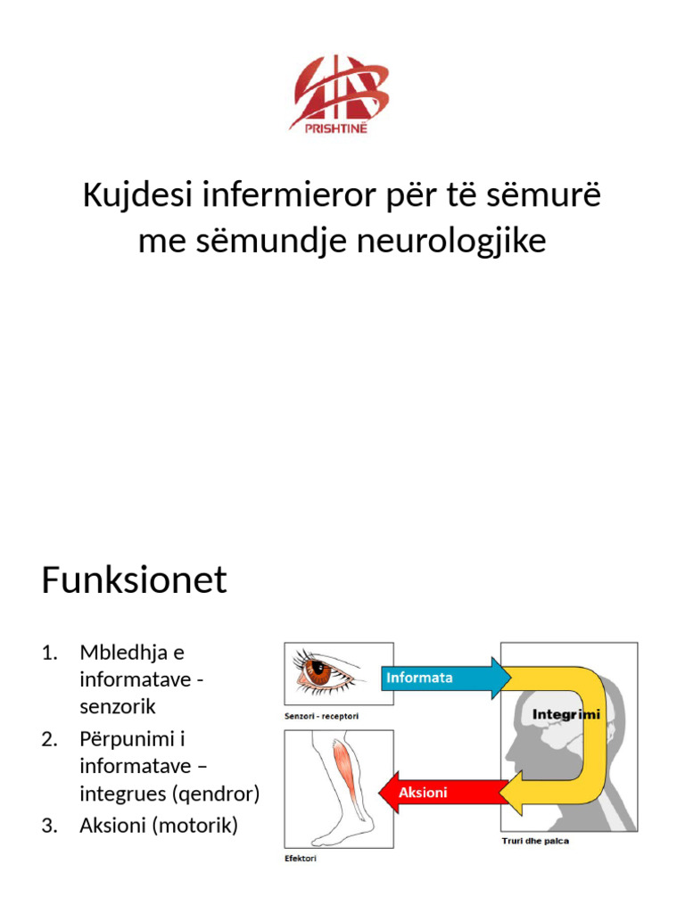 Kujd Inf Per Semundjet Neurologjike | PDF
