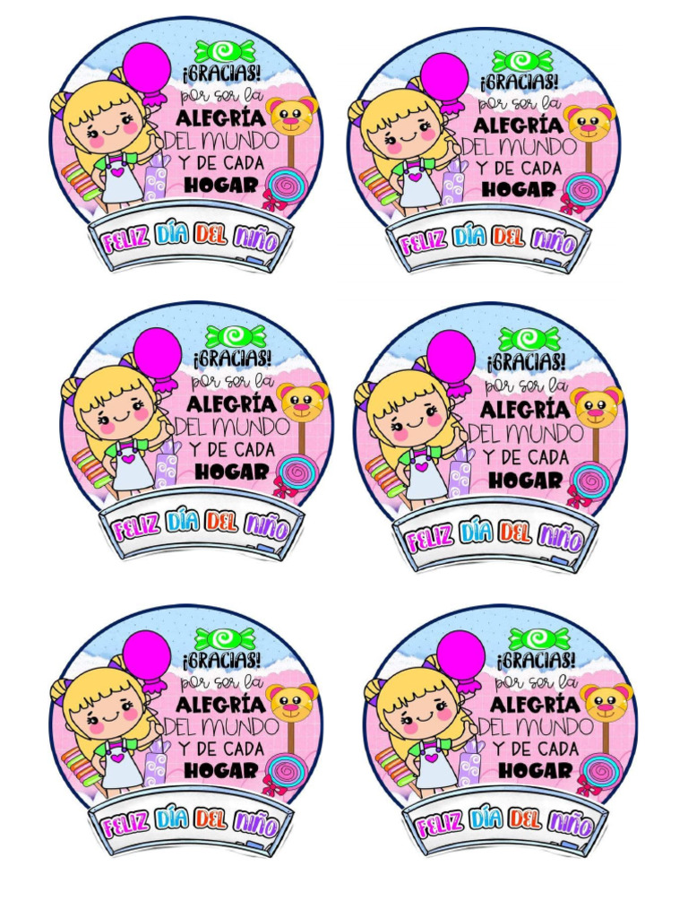 Feliz Dia Del Niño Pdf