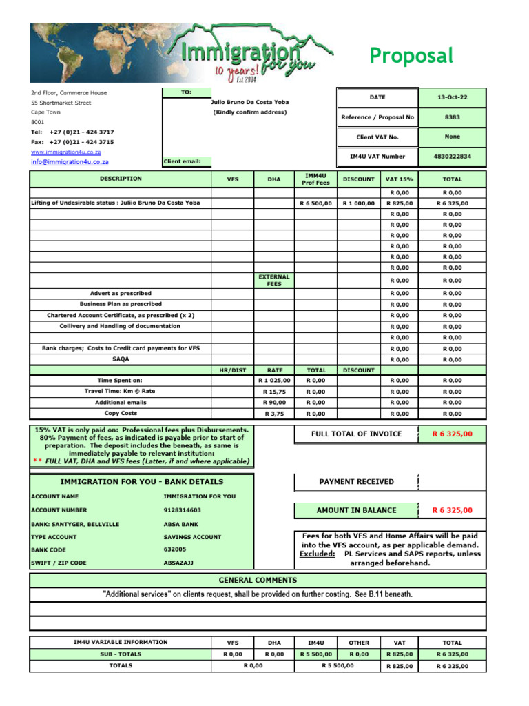 8383 - Da Costa Yoba - Julio Bruno | PDF