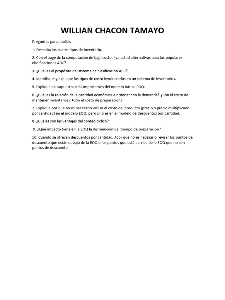 Ejercicios Resueltos Invope II | PDF