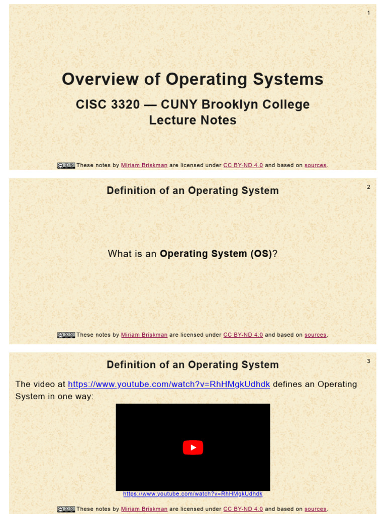 Operating System | PDF