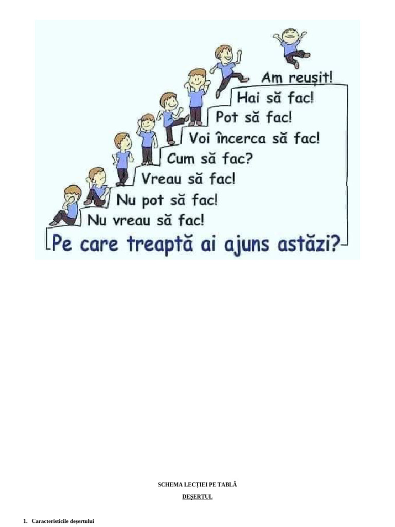 Schema Lectiei Cls 5a | PDF