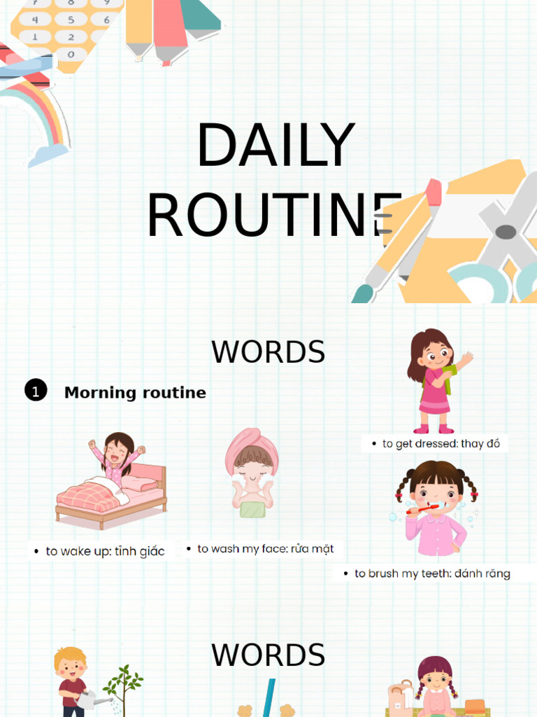 Daily Routine | PDF