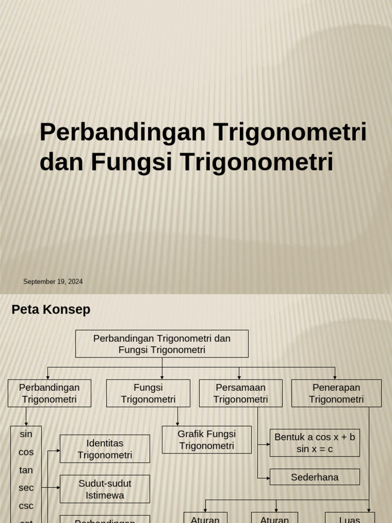 Ukuran Sudut Trigonometri | PDF