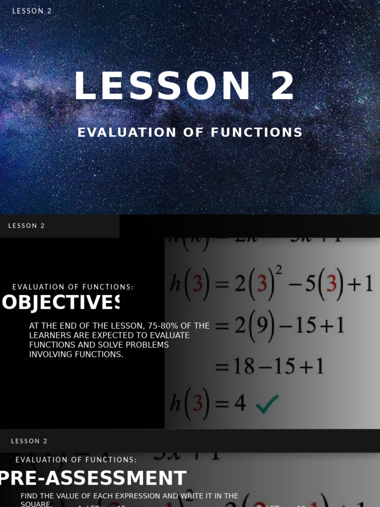 Gen Math Lesson2 | PDF