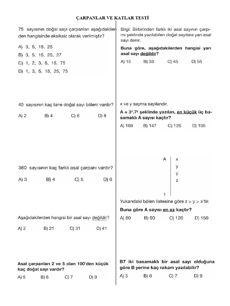 carpanlar-ve-katlar-kolay-32-soru (2) | PDF