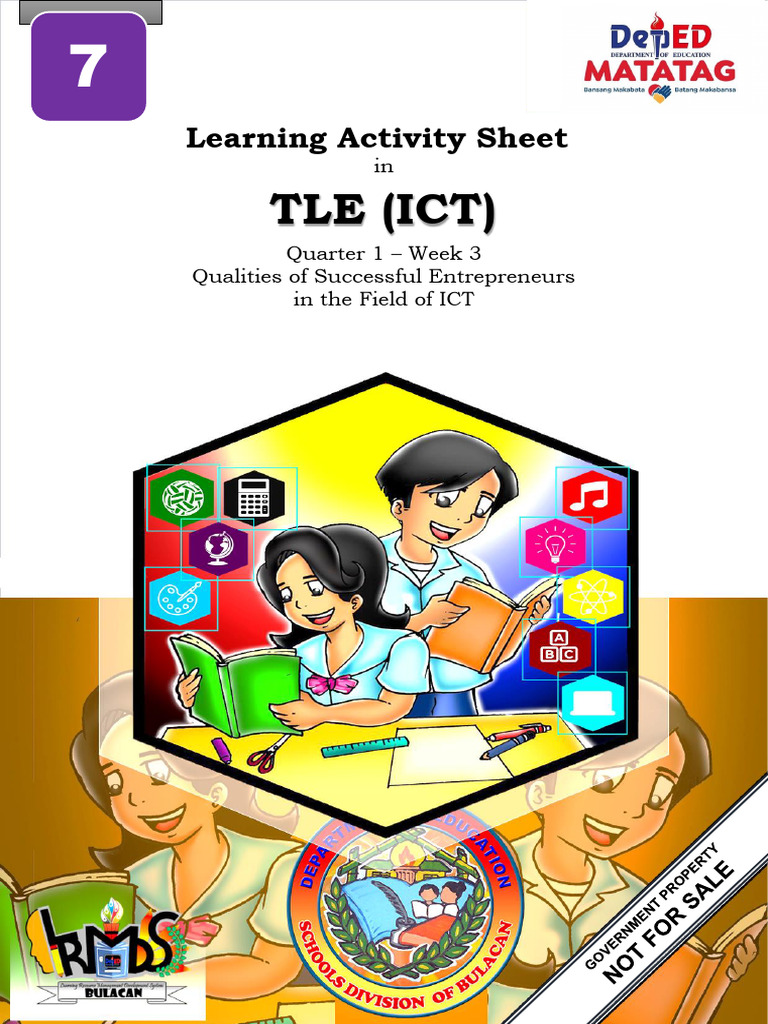 TLE ICT GRADE7 WEEK3 Qualities of Successful Entrepreneurs in The Field of ICT | PDF