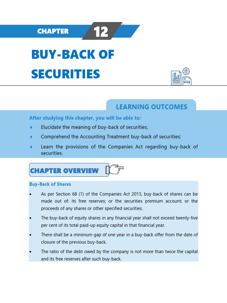Buy Back - cp12 | PDF