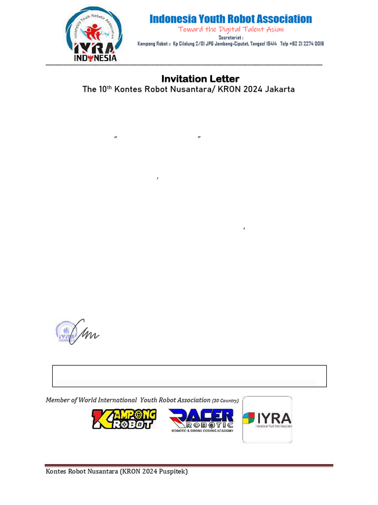 KRON Call Participant 2024-Indonesia | PDF