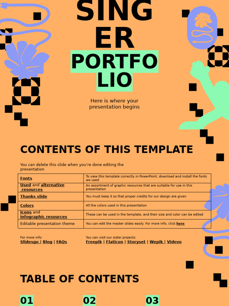 Reggaeton Singer Portfolio by Slidesgo | PDF