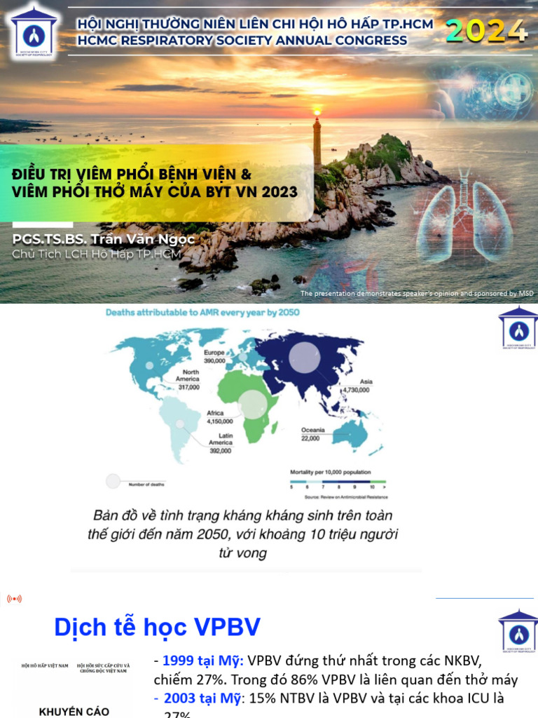 PGS - TS.BS. Tran Van Ngoc TRANVAN NGOC VPBV VPTM BYT - HN 2024 BAI BAO CAO 20P - MSD | PDF