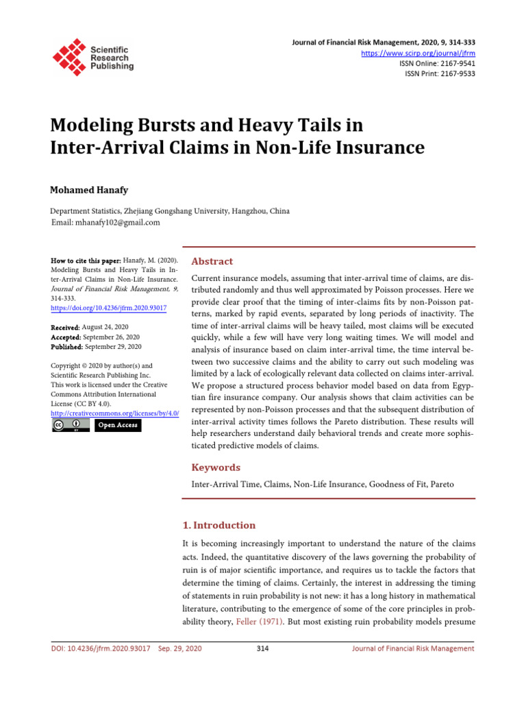 Modeling Burst and Heavy Tails | PDF