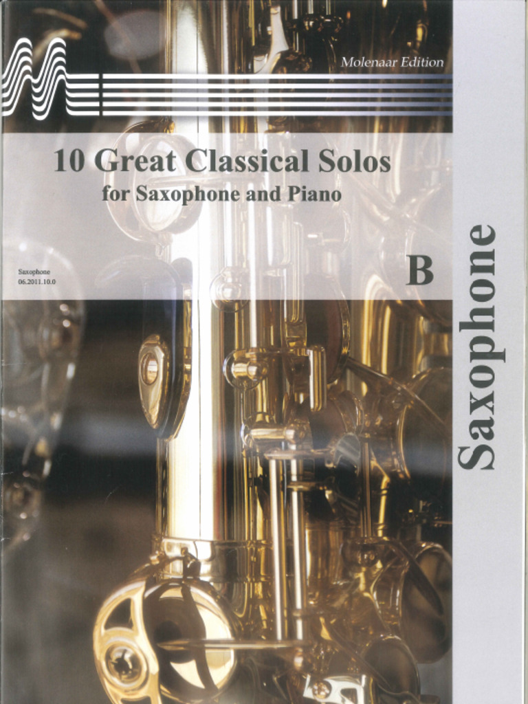 10 Great Classical Solos for Saxophone and Piano | PDF
