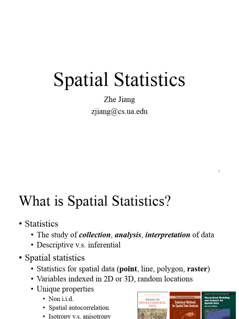 Spatial Statistics | PDF