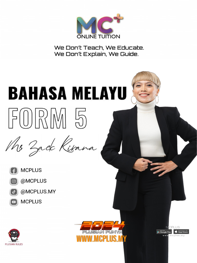 Form 5 B.melayu Ms Zack Kirana 12.01.2024 3 | PDF