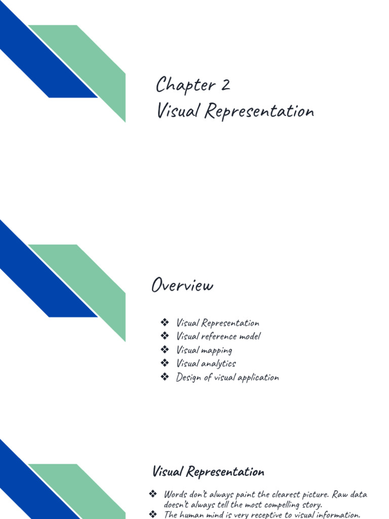 Chapter 2 Visual Representation 1 | PDF | Data | Analytics