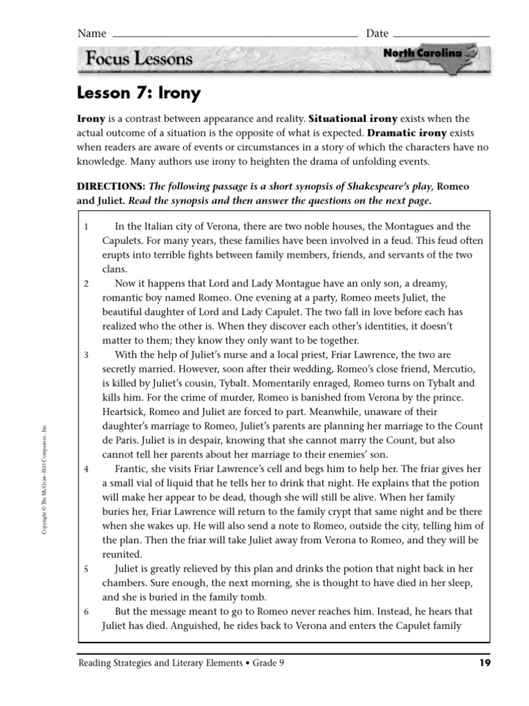 Irony Hyperbole | PDF