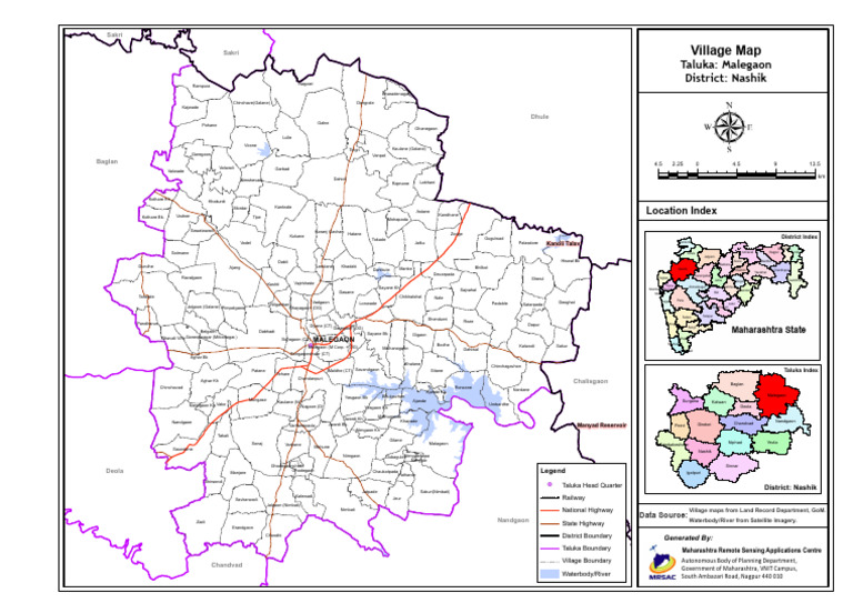 Malegaon Map | PDF