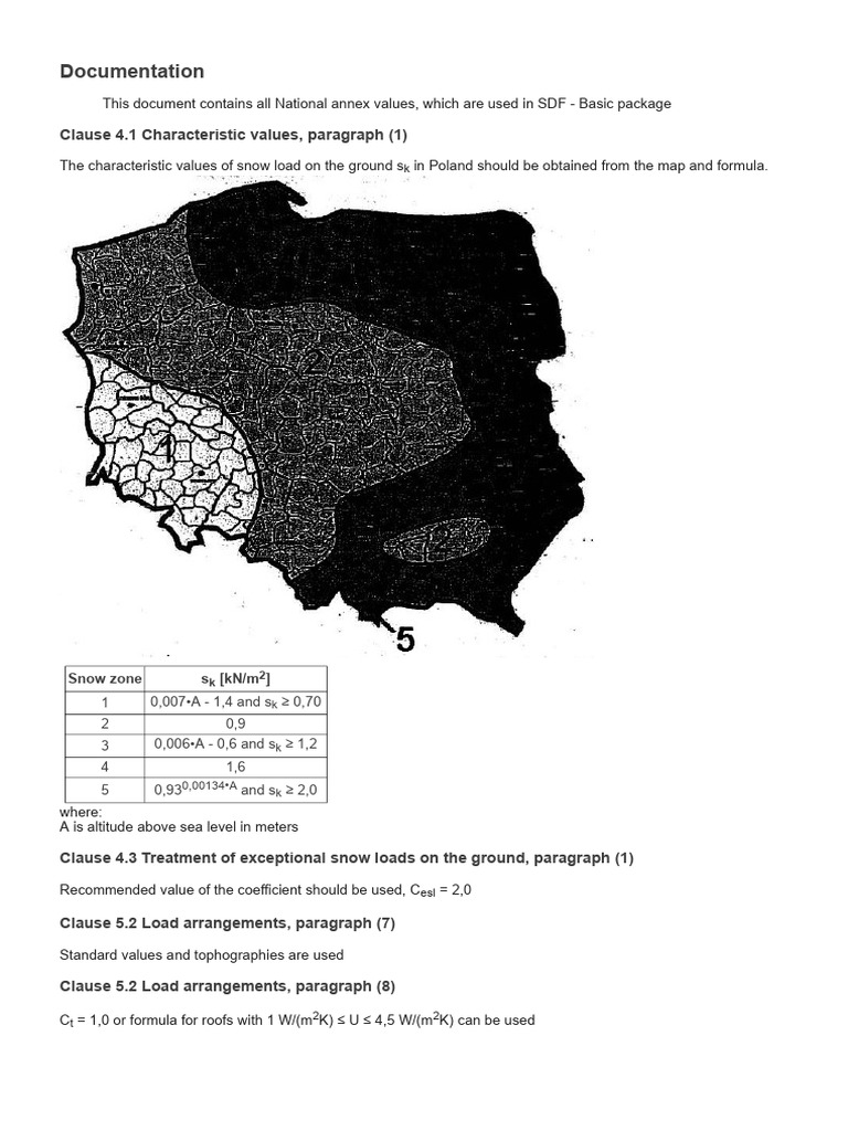 PN National Annex - Poland - Snow | PDF