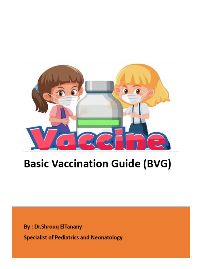 Basic Vaccination Guide 2024 by Dr. Shrouq ElTanany | PDF