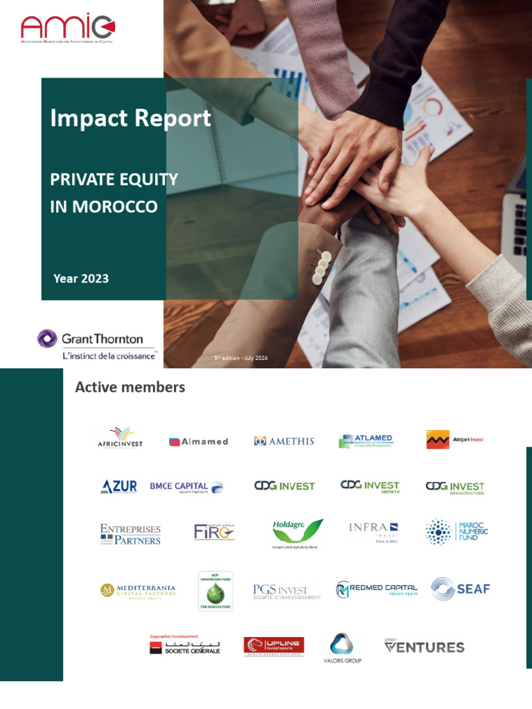 IMPACT REPORT - Private Equity in Morocco - 2023 | PDF