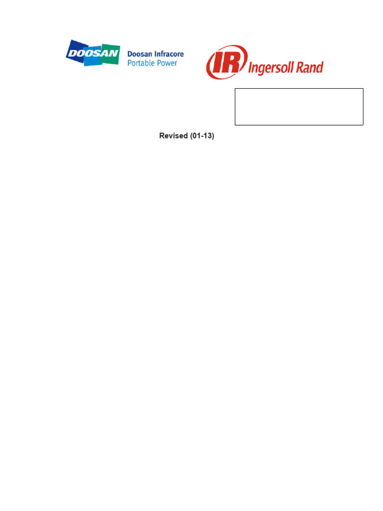 Ingersoll Rand Pro Tec MSDS | PDF