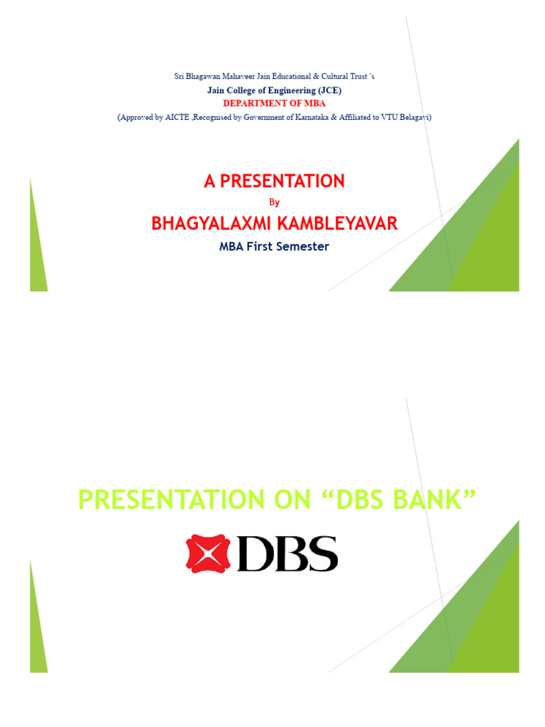 DBS Bank | PDF