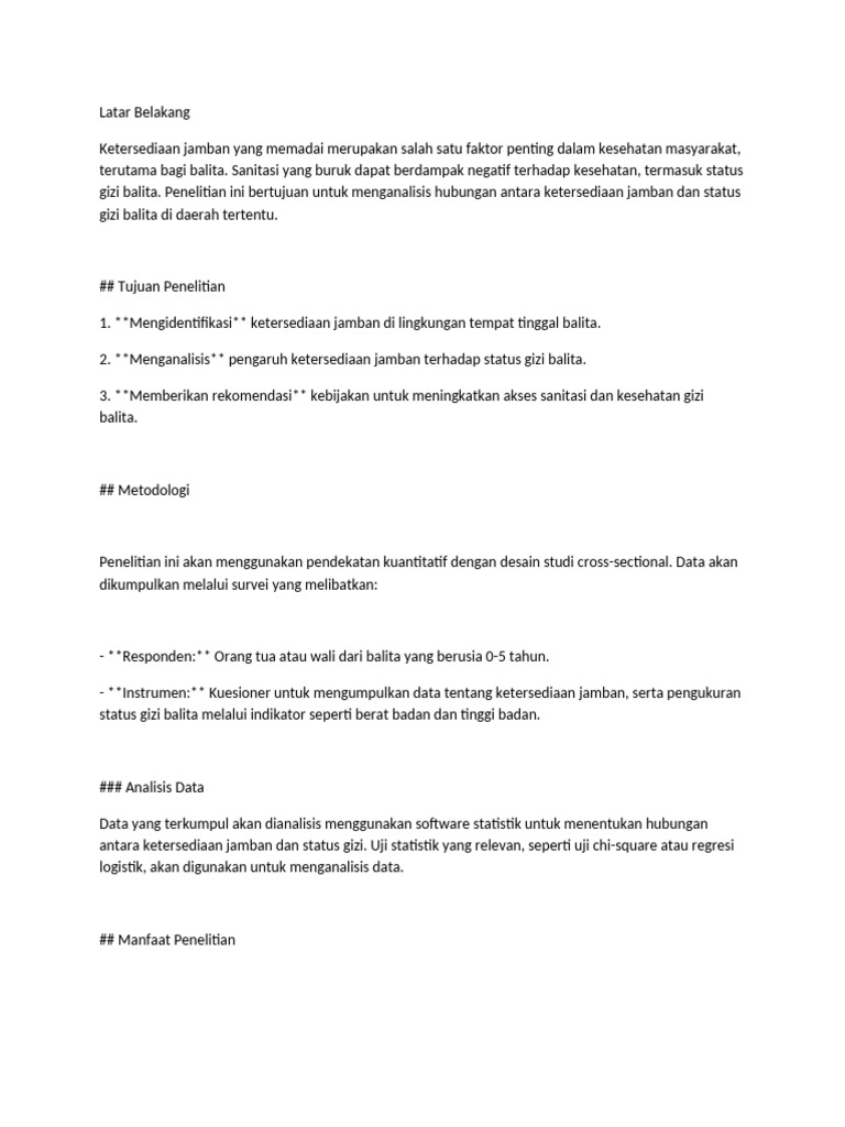 EOI Latar Belakang | PDF