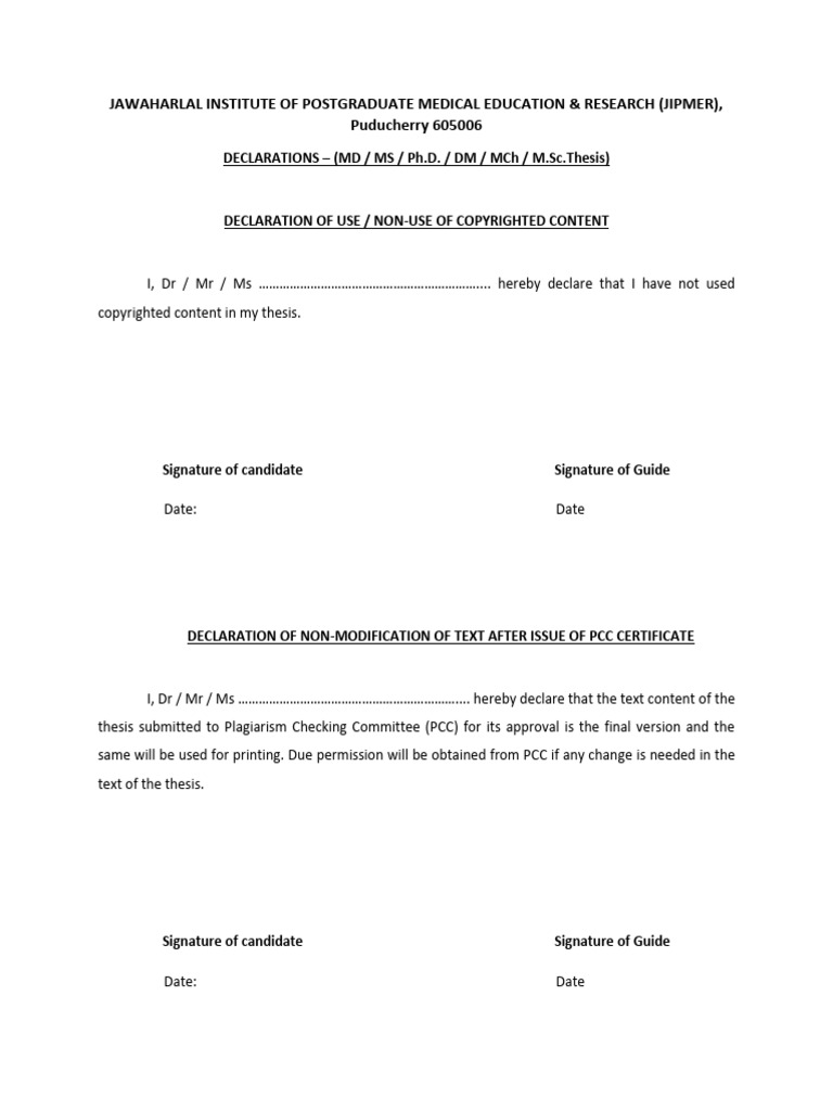 Declaration-forms_0 | PDF