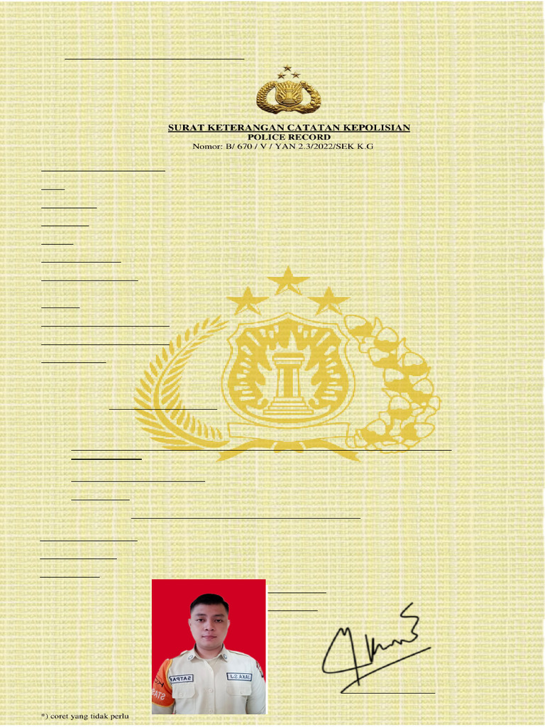 616938705-Bagi-Format-Skck | PDF