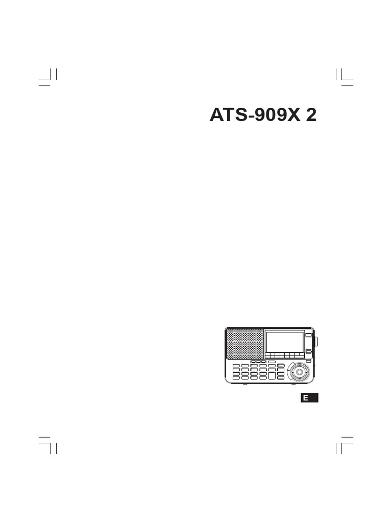 ATS-909X2 Es Manual | PDF