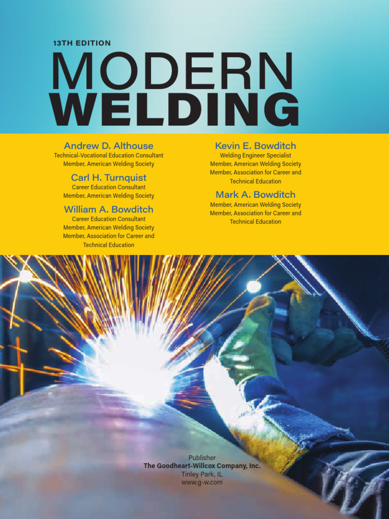 Modern Welding Technology | PDF