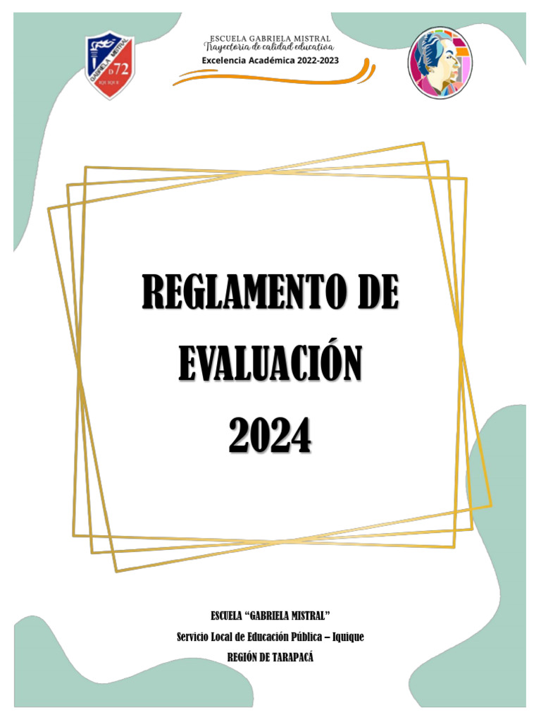 Reglamento de Evaluacion 111 | PDF