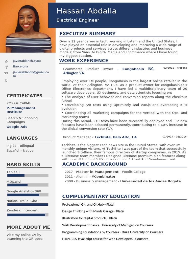 free-cv-template-4 | PDF