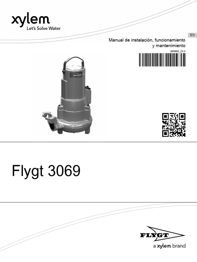 Manual de instalacion y funcionamiento FLYGT 3069 | PDF