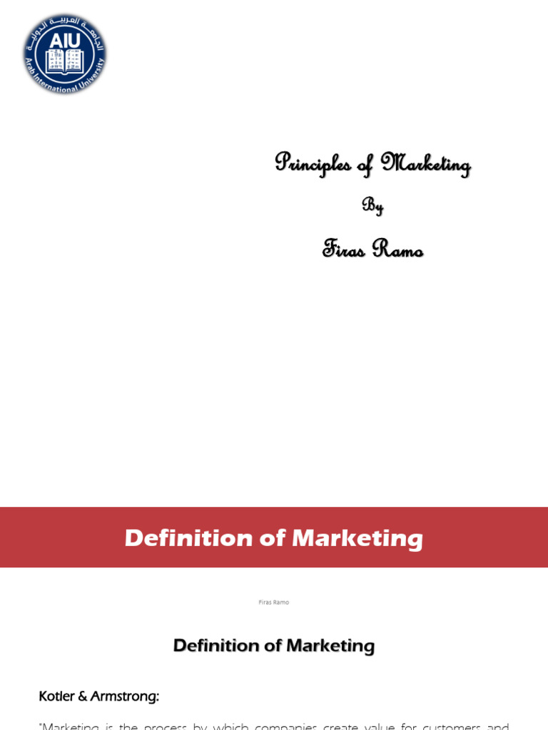 Marketing 101 | PDF