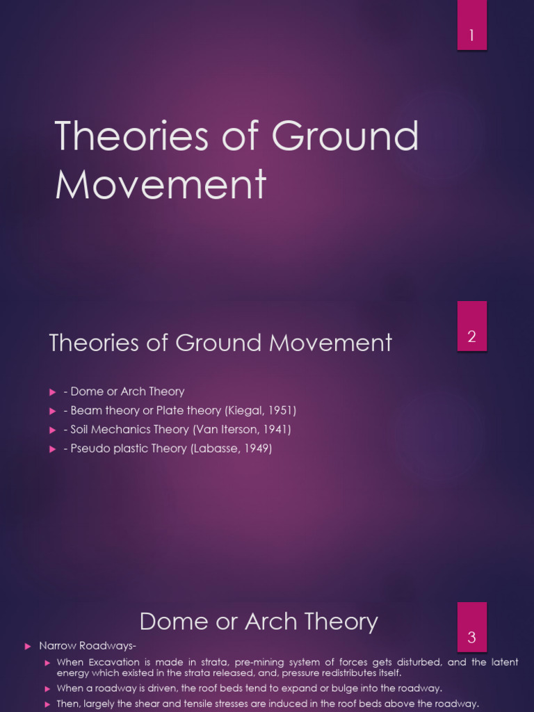 Theories of Ground Movement | PDF