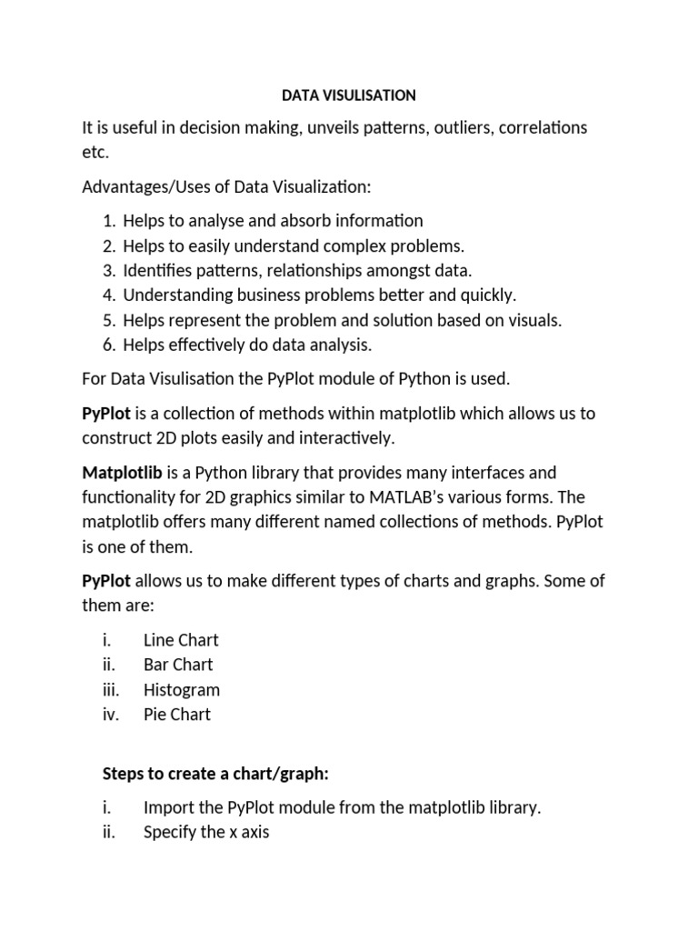 3-Data Visulisation | PDF
