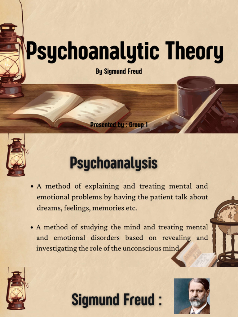 Psychoanalytic Theory | PDF