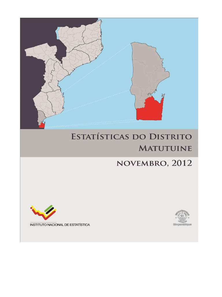 Estatísticas do Distrito de Matutuíne | PDF | População mundial | Negócios