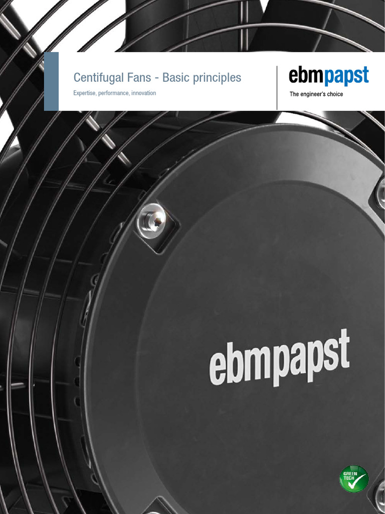 Technology Basics Centifugal Fans | PDF | Electric Motor | Alternating ...