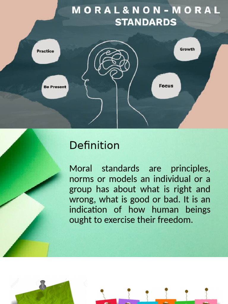 Moral and Non Moral Standards | PDF