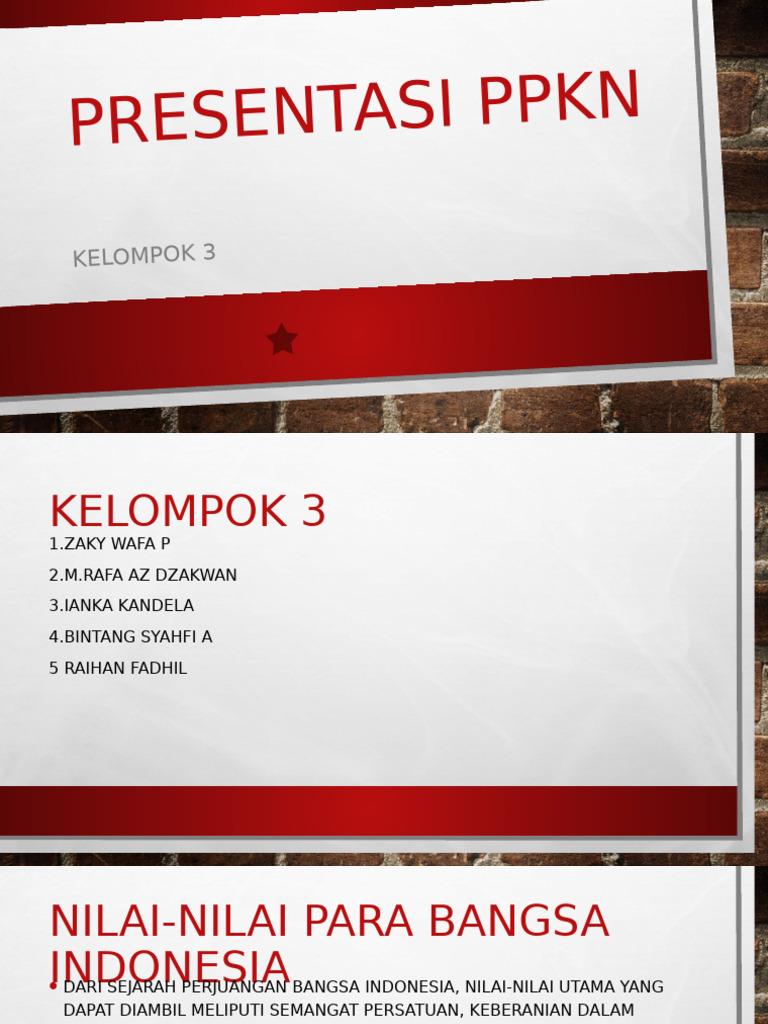 Presentasi PPKN | PDF