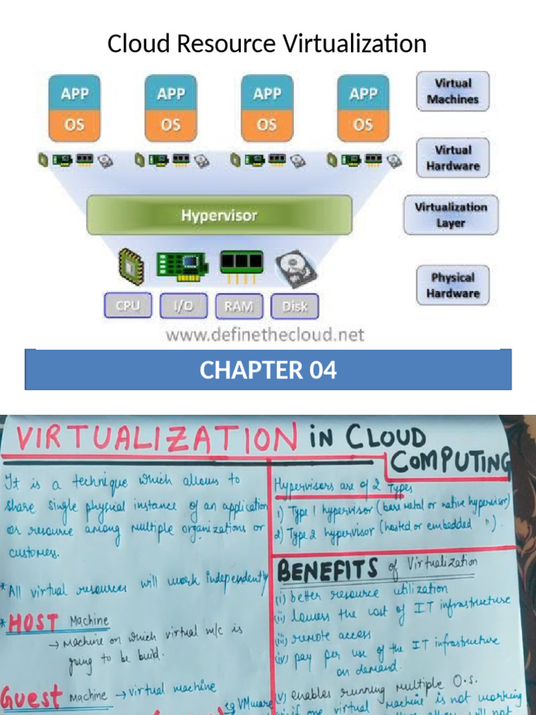 Chapter 4-Cloud Resource Virtulization | PDF