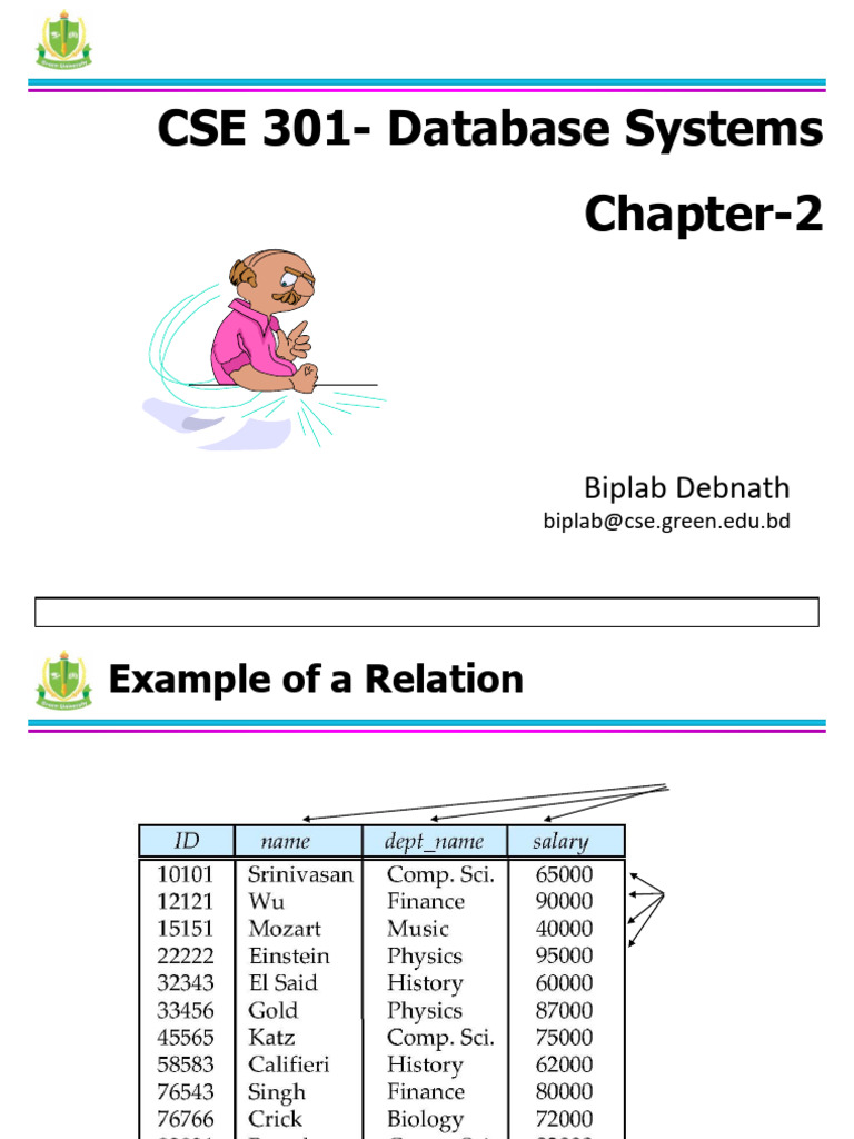 CSE - 301 - Lecture-3 Relational Model | PDF | Relational Model | Computing