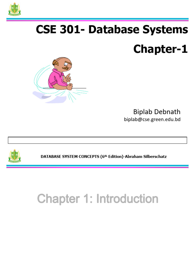 Cse 301 Lecture 2 Introduction Pdf Databases Relational Model