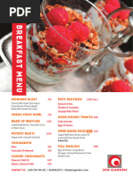 The Coffee Bean Tea Leaf Digital Menu | PDF