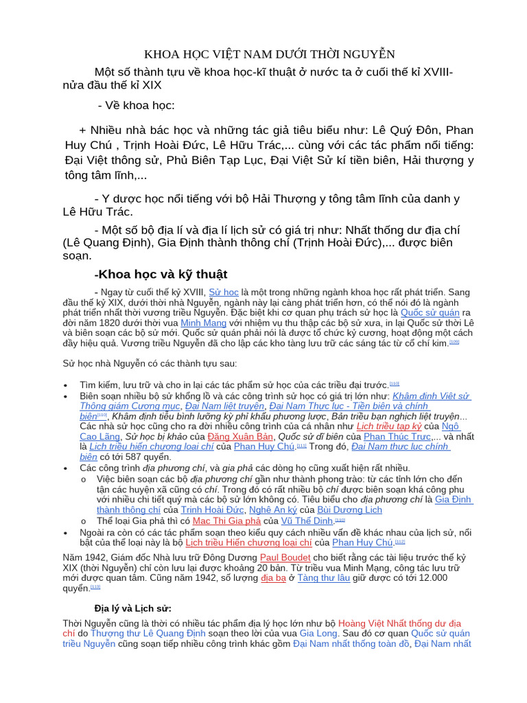 KH VN Duoi Thoi Nguyen | PDF